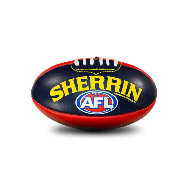 Sherrin PVC 20cm Mini Crows My First Footy - SPORTFIRST ELTHAM