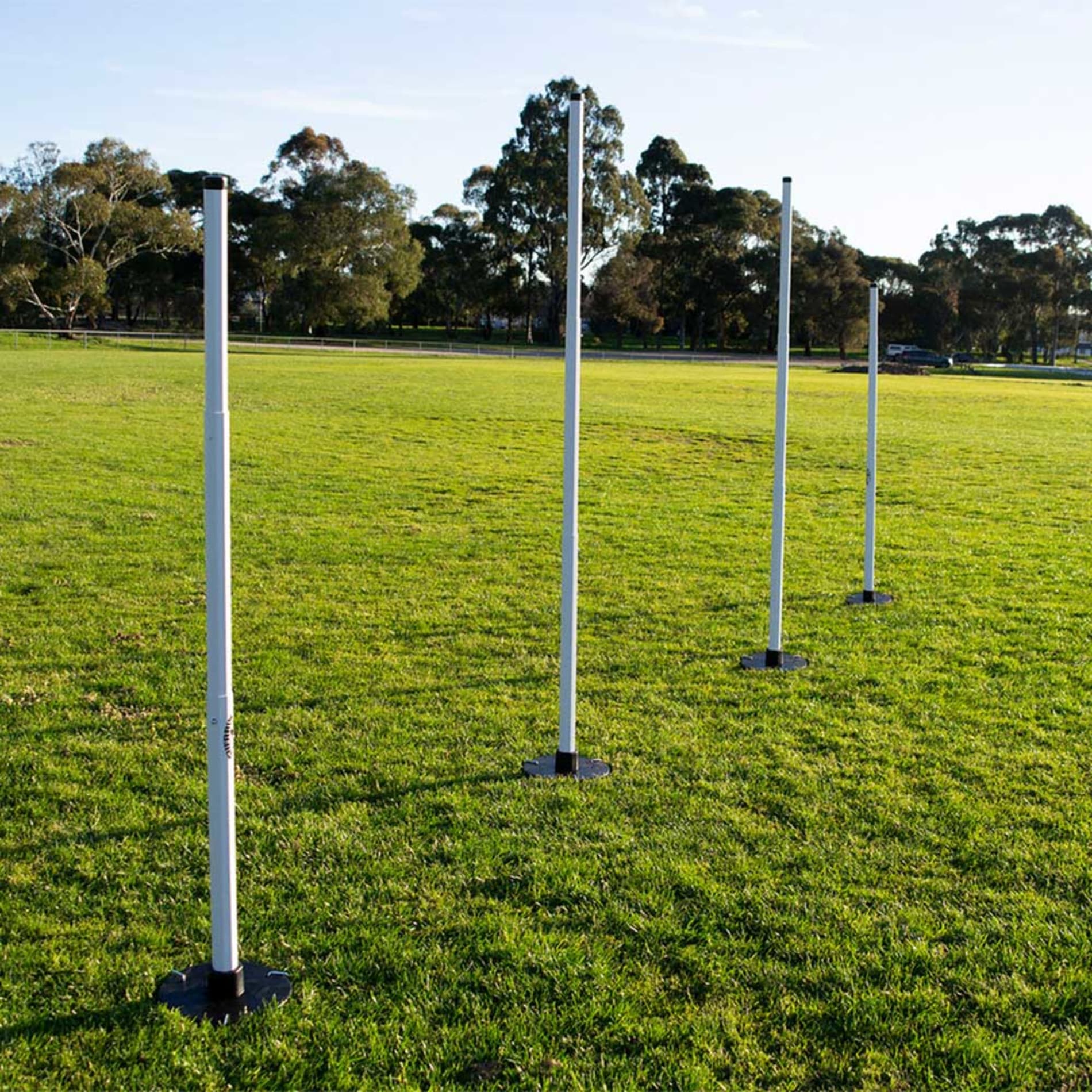Sherrin KB Retractable Goal Posts - with Bag - SPORTFIRST ELTHAM